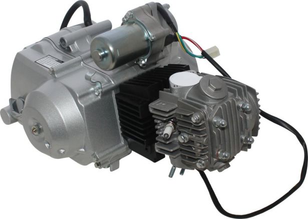 Complete Engine - 110cc Horizontal Engine, Automatic, Electric Start ...