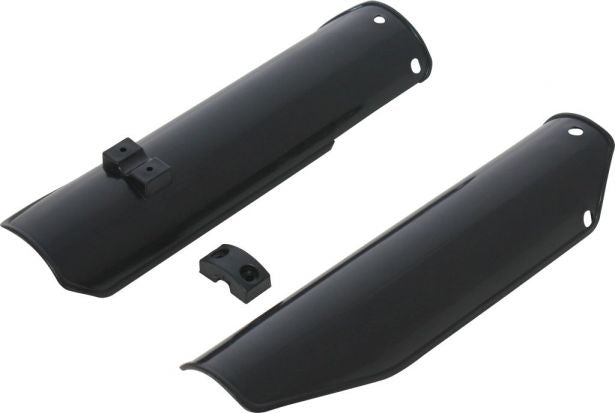 Fork Guard - Dirt Bike, Black (3pcs) – ATV Parts Direct